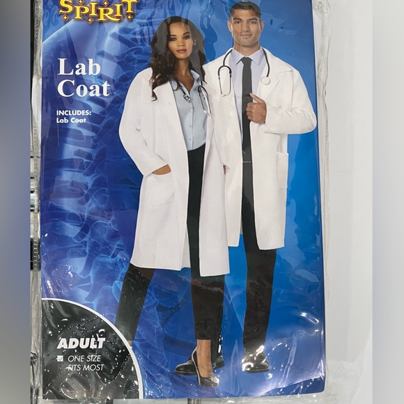 Spirit | Other | Spirit White Lab Coat Halloween Costume One Piece New ...